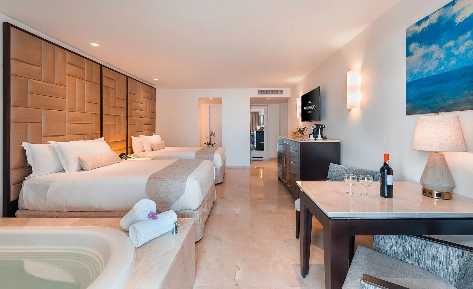 Superior Deluxe Partial Ocean View | Playacar Palace